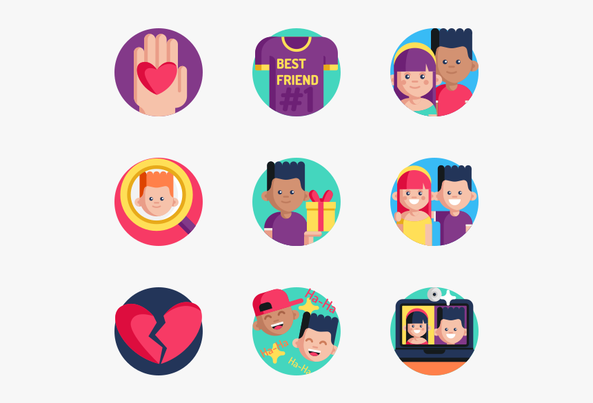 Friends Icon Flaticon, HD Png Download , Transparent Png Image - PNGitem