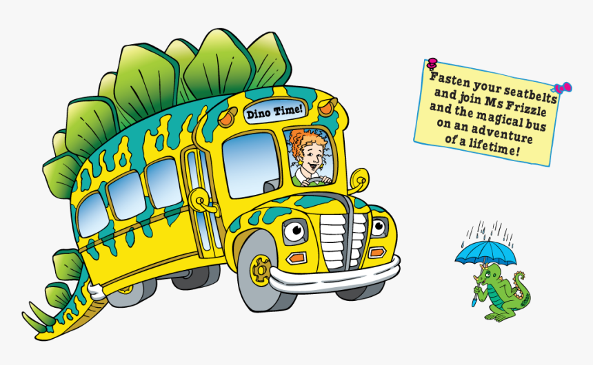 Transparent Bus Clip Art - Magic School Bus Png, Png Download ...
