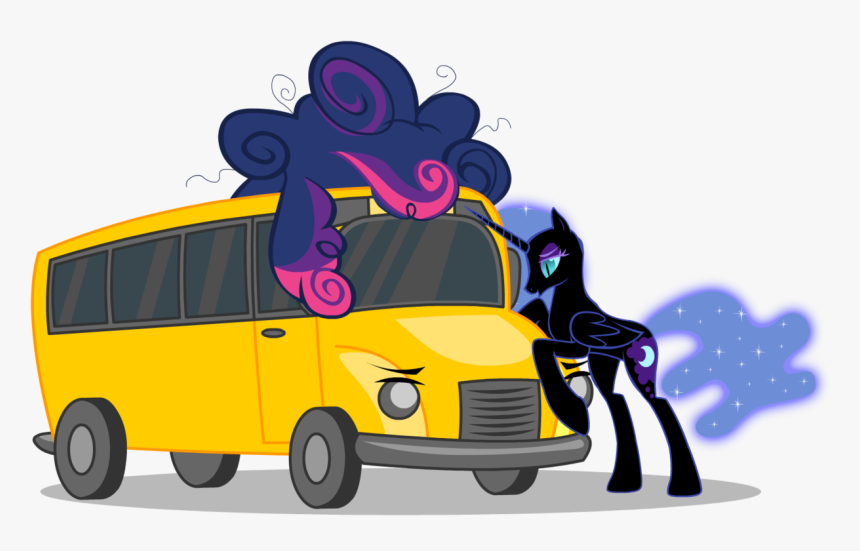 Transparent Magic School Bus Clipart - Princess Luna, HD Png Download ...