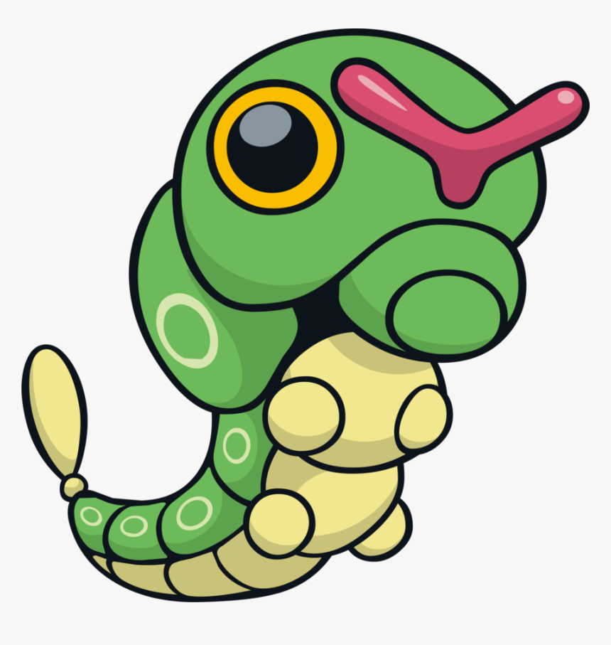 Caterpie Clipart - Pokemon Caterpie, HD Png Download , Transparent Png ...