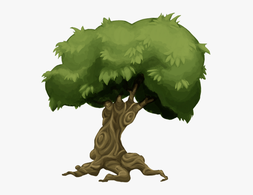 Dry Grass Clipart Sprite - Sprite Tree, HD Png Download , Transparent ...