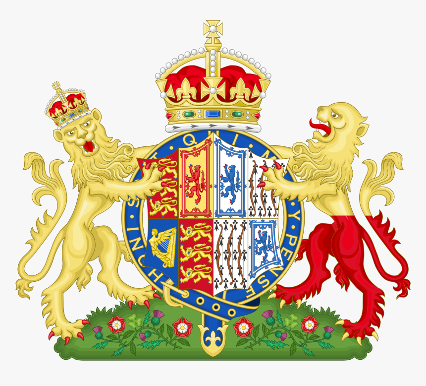 Queen Anne Coat Of Arms, HD Png Download , Transparent Png Image - PNGitem