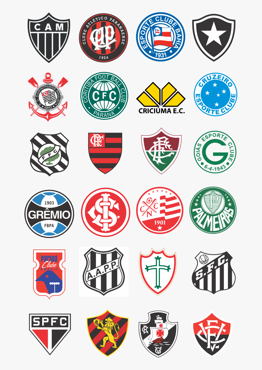 Times De Futebol Escudo, HD Png Download , Transparent Png Image - PNGitem