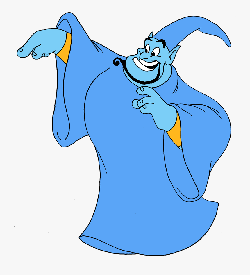 Transparent Sad Cartoon Png - Animated Genie, Png Download ...