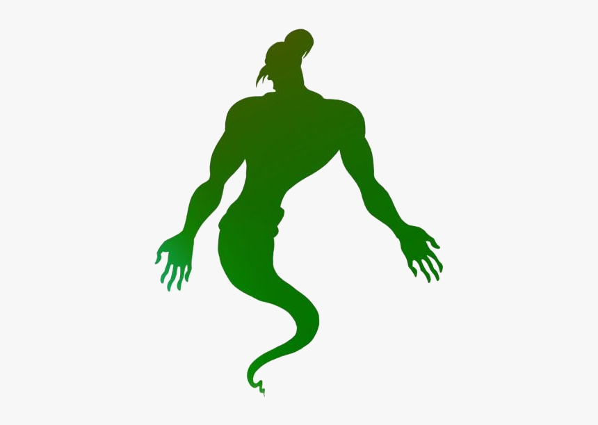 Muscular Genie Png Background Hd - Jafar Genie Draw, Transparent Png ...