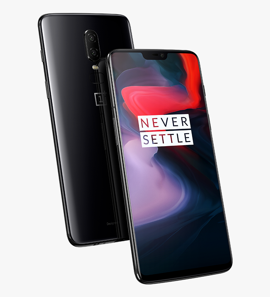 Transparent Holding Cell Phone Png - One Plus 6 Black, Png Download ...