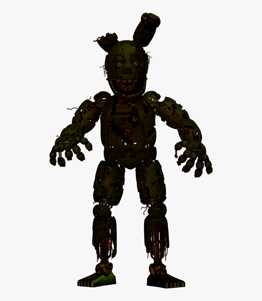 Fnaf Withered Springtrap, HD Png Download , Transparent Png Image - PNGitem
