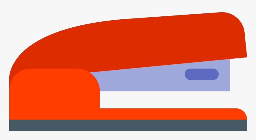 Stapler Clipart Staple Gun - Red Stapler Graphic, HD Png Download ...