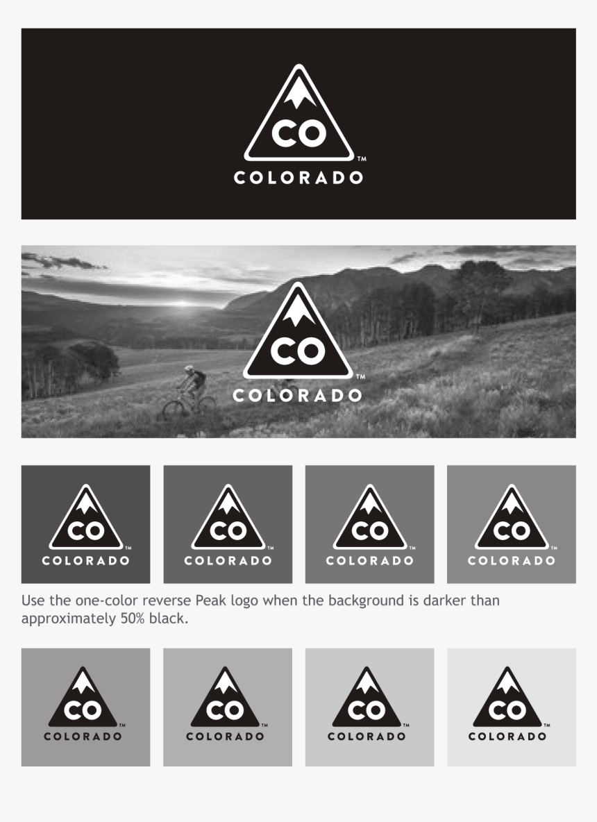 Co B&w Reverse Logo App Images - Colorado, HD Png Download ...