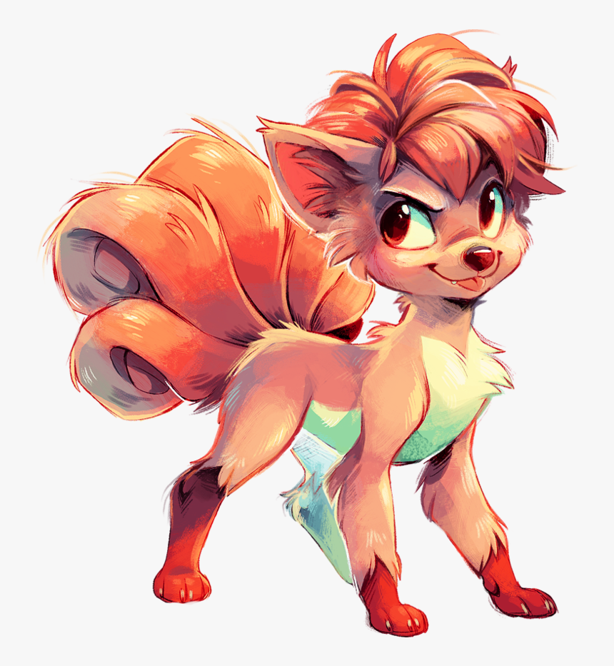 Vulpix By Jeniak-d8rdua2 - Vulpix Fanart, HD Png Download , Transparent ...