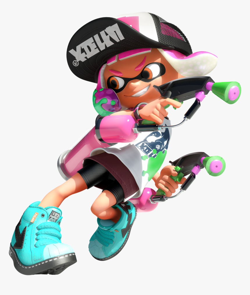 2 Clipart Splatoon - Splatoon 2 Squid Girl, HD Png Download ...