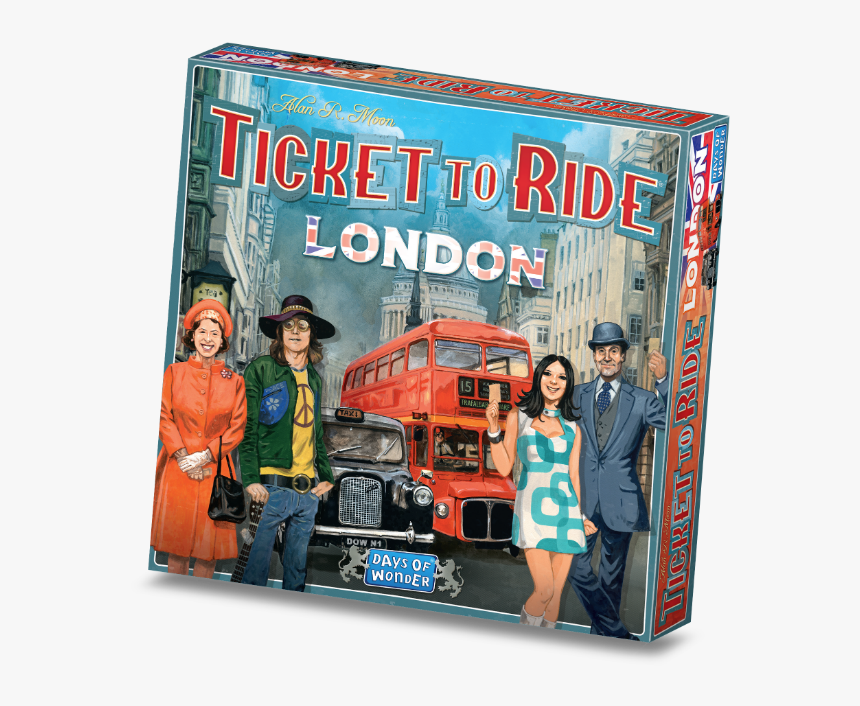 Ticket To Ride London, HD Png Download , Transparent Png Image - PNGitem