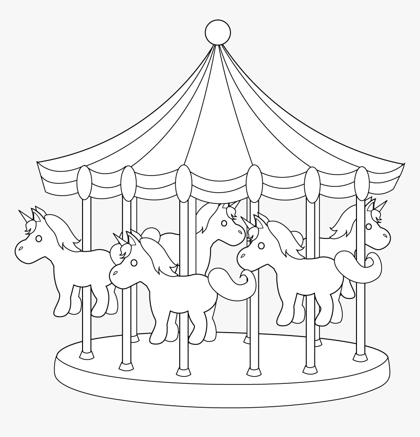 Vintage Circus Clipart Black And White