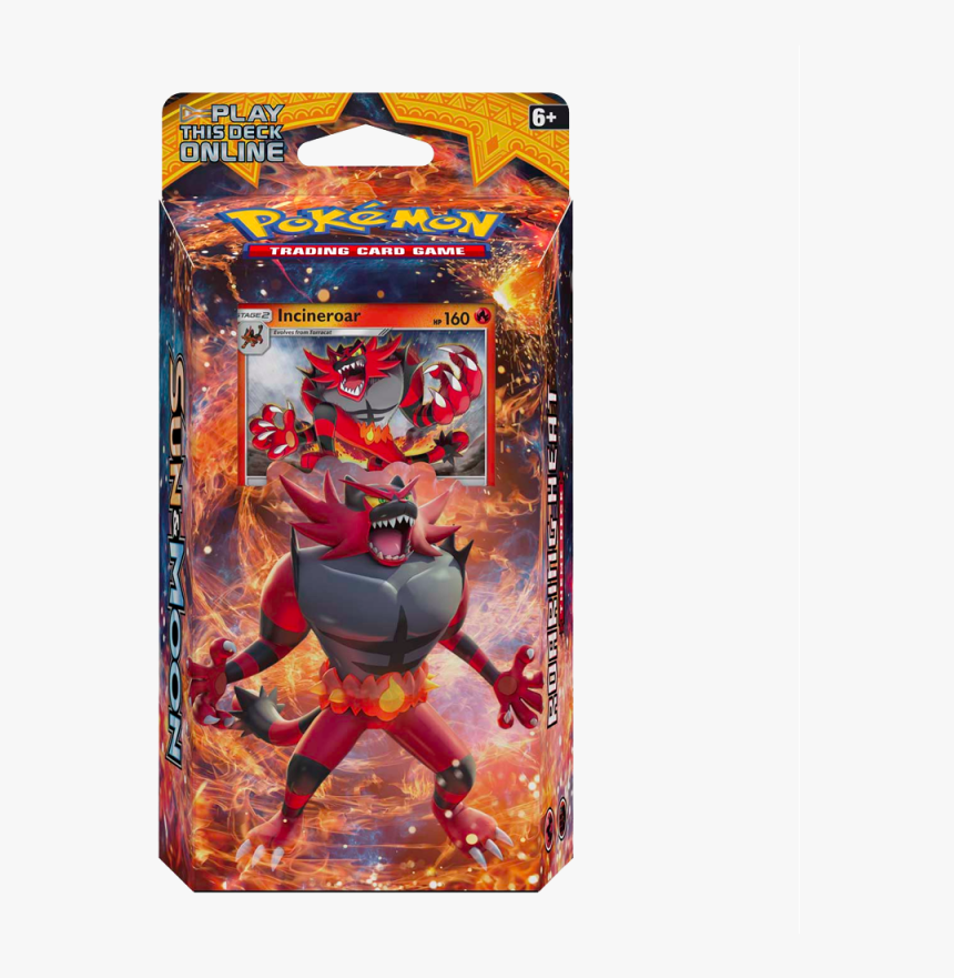 Sun & Moon Roaring Heat Incineroar Theme Deck - Pokemon Trading Card ...