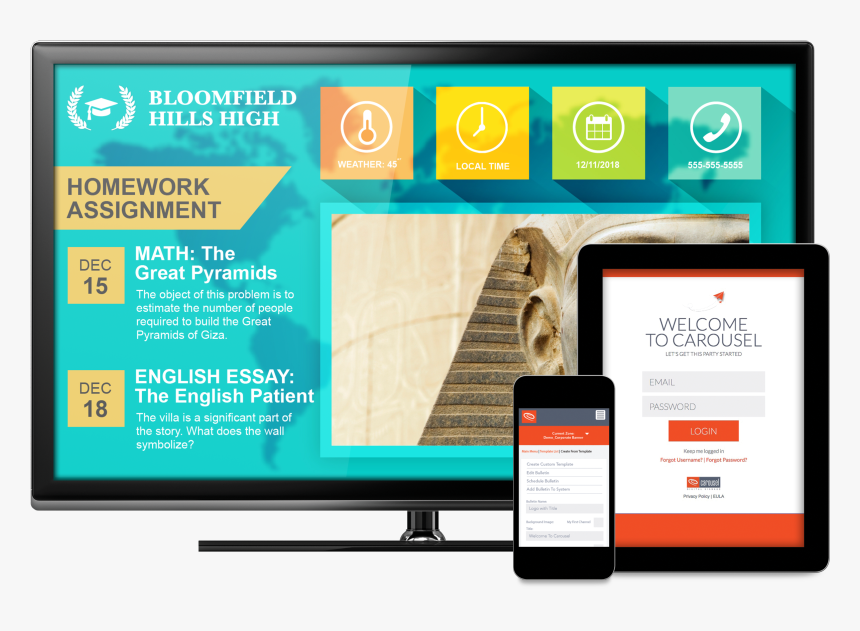 Mobile Carousel Ui, HD Png Download , Transparent Png Image - PNGitem