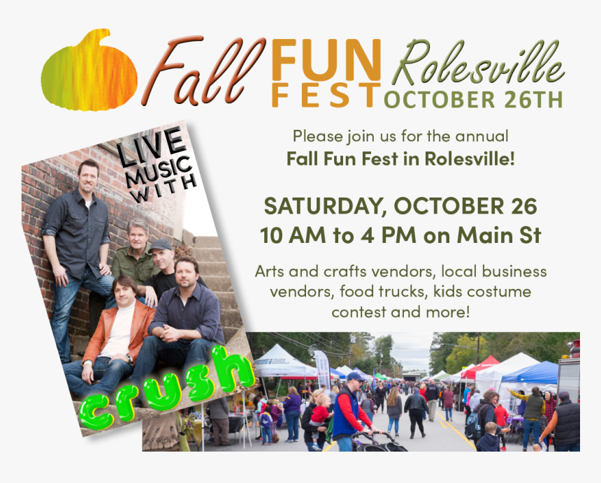 Fall Fun Fest - Rolesville Fall Fun Festival, HD Png Download ...