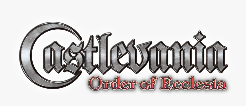 Castlevania Order Of Ecclesia Logo, HD Png Download , Transparent Png ...