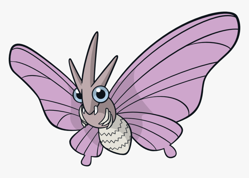 Pokemon Venomoth, HD Png Download , Transparent Png Image - PNGitem