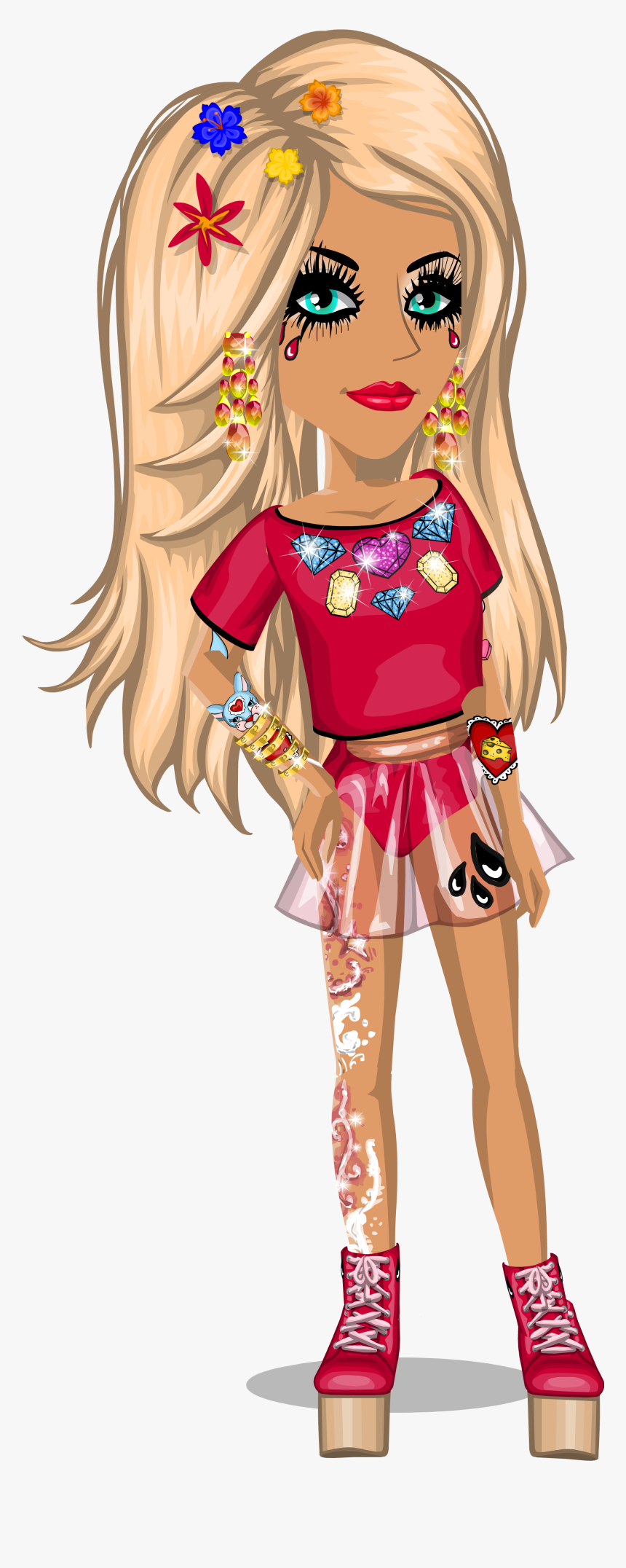 Msp December Png Roxy Msp - Moviestarplanet Ishacool, Transparent Png ...