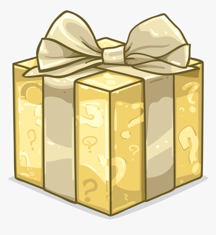 Transparent Gold Box Png - Gold Mystery Box, Png Download , Transparent ...