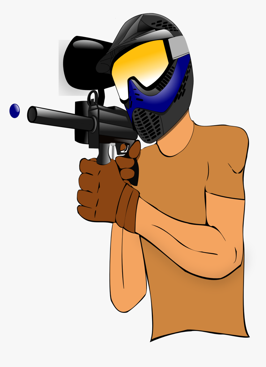 Paintball Gun Clipart