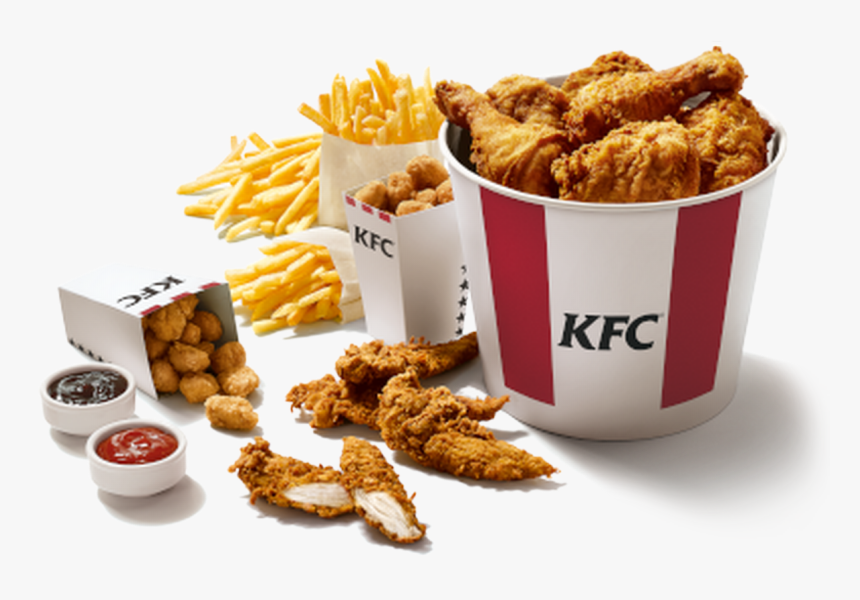 Kfc Png - Kfc Chicken Bucket Uk, Transparent Png , Transparent Png ...