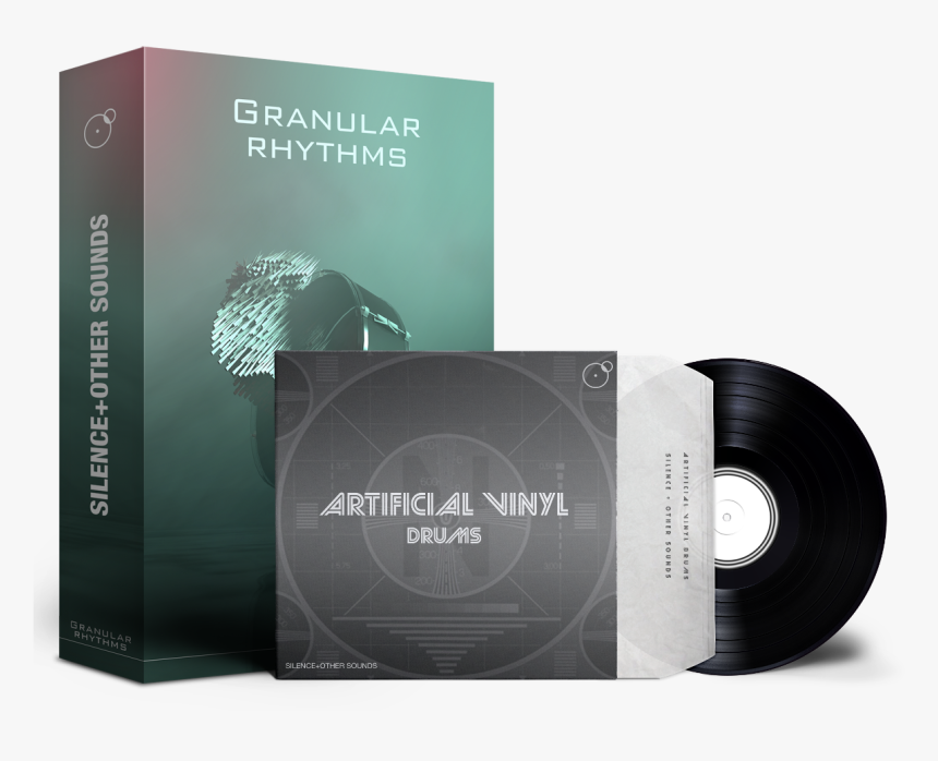 Granular Rhythms Artificial Vinyl Drums Bundle Sound, HD Png Download ...