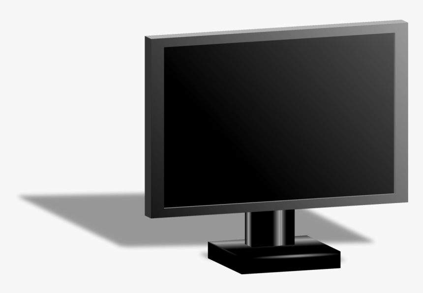 Computer Monitor,output Device,lcd Tv - Computer Monitor, HD Png ...