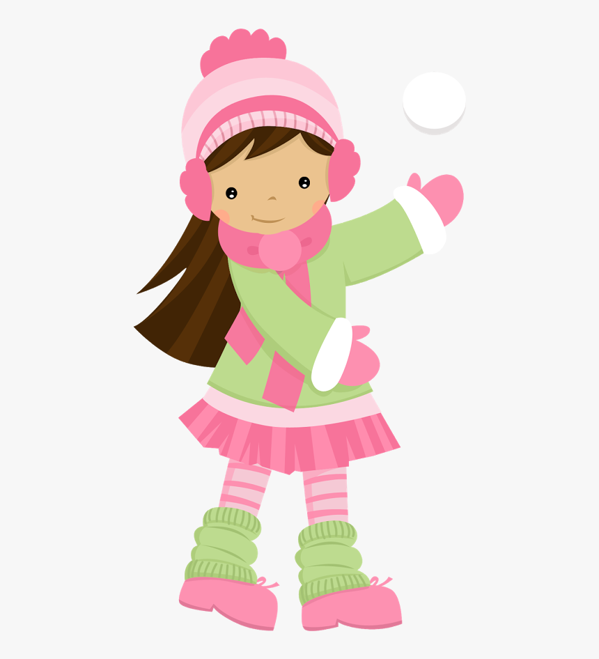 Girls ‿ ⁀ Winter Clipart, Girl Clipart, Jpg, HD Png Download ...