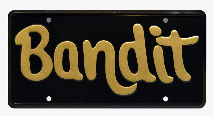 Bandit License Plate Png, Transparent Png , Transparent Png Image - PNGitem