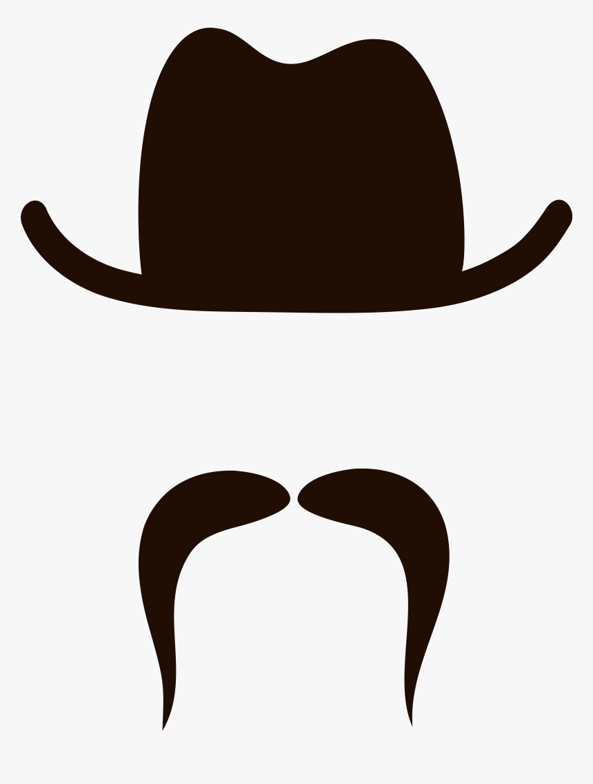 Cowboy Mustache Clip Art