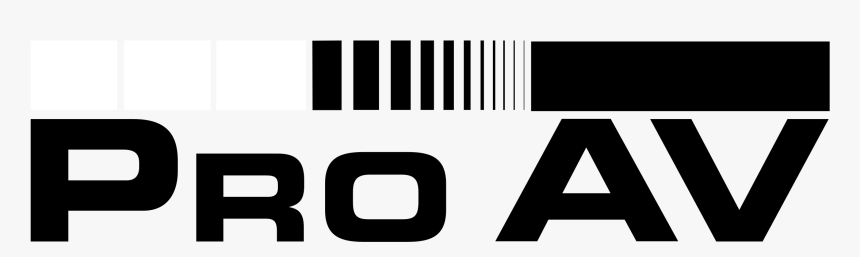 Pro Av Logo Black And White - Parallel, HD Png Download , Transparent ...