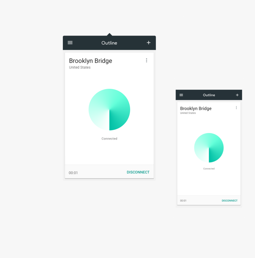 Outline Vpn, HD Png Download , Transparent Png Image - PNGitem