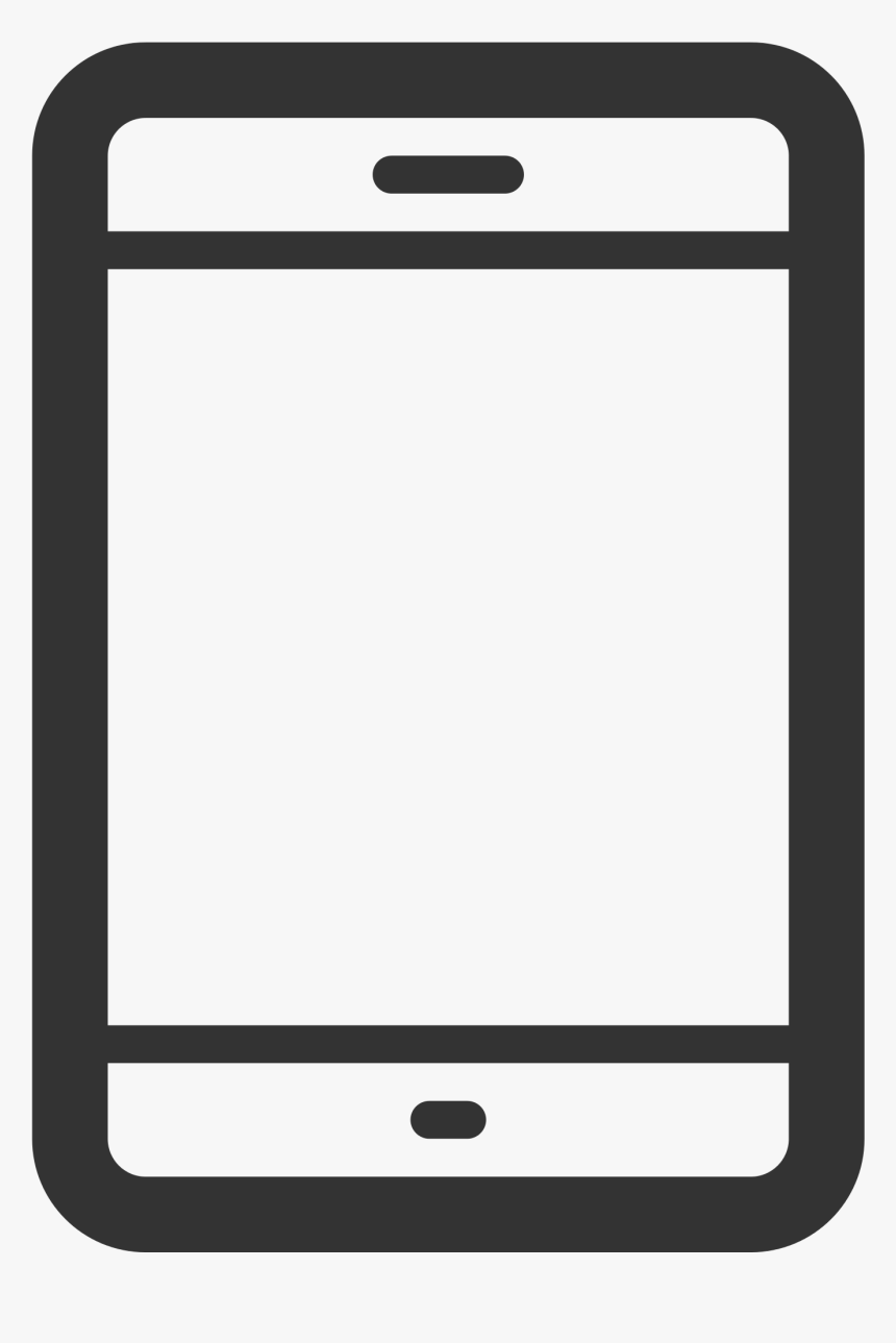 File Linecons Smartphone Outline Svg Wikimedia Commons - Phone Graphic ...