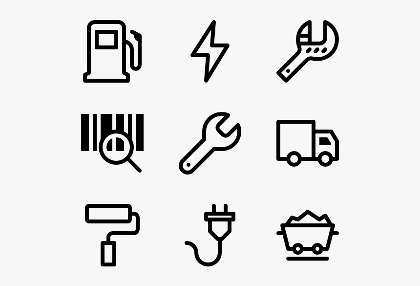 Linear Industrial Elements - Industrial Elements Vector, HD Png ...