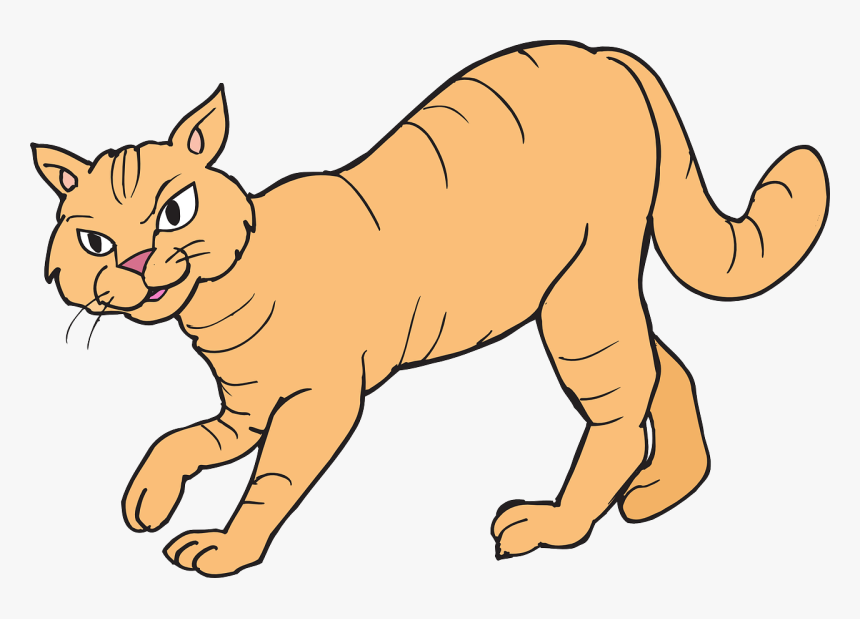 Clip Art Big Cat, HD Png Download , Transparent Png Image - PNGitem