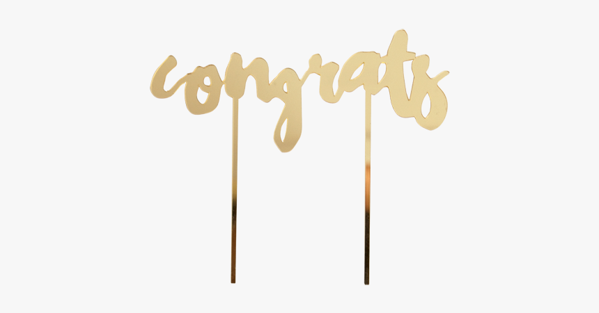 Gold Congrats Png, Transparent Png , Transparent Png Image - PNGitem