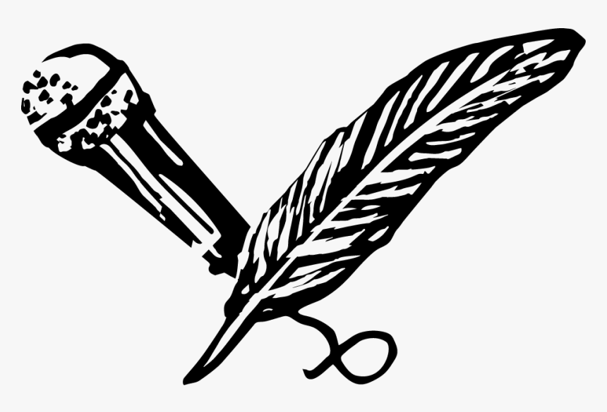 Transparent Writer Clipart - Spoken Poetry Background, HD Png Download ...