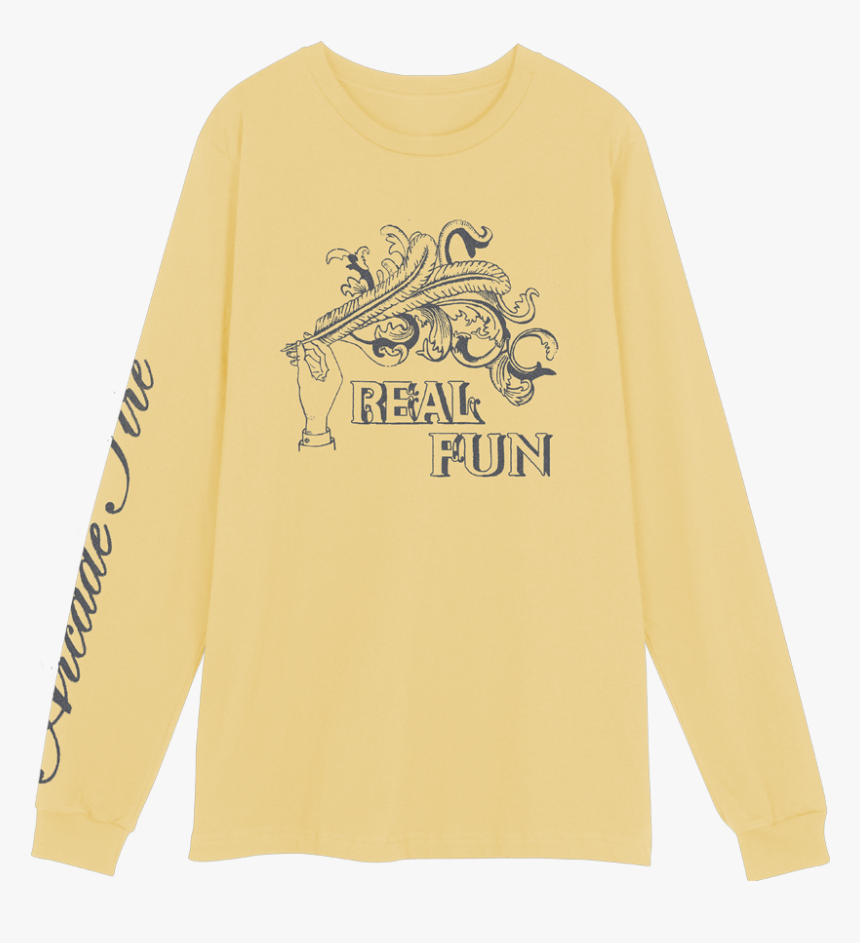 Real Fun Longsleeve - Arcade Fire Funeral, HD Png Download ...