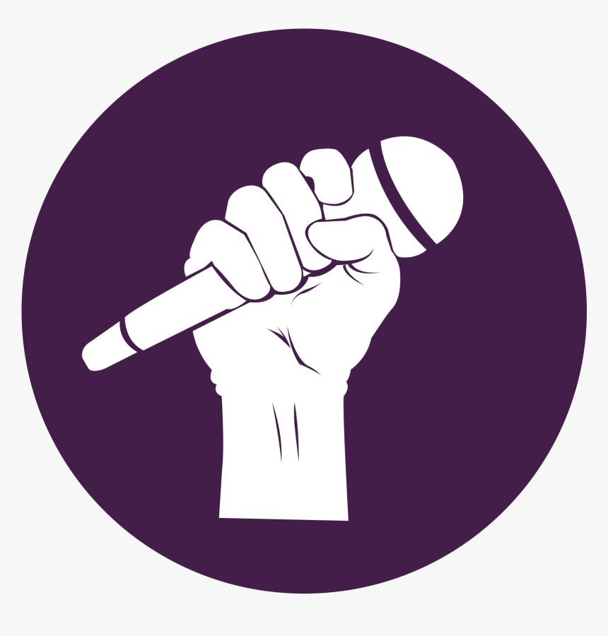 Microphone Clipart Poetry - Gloucester Road Tube Station, HD Png ...