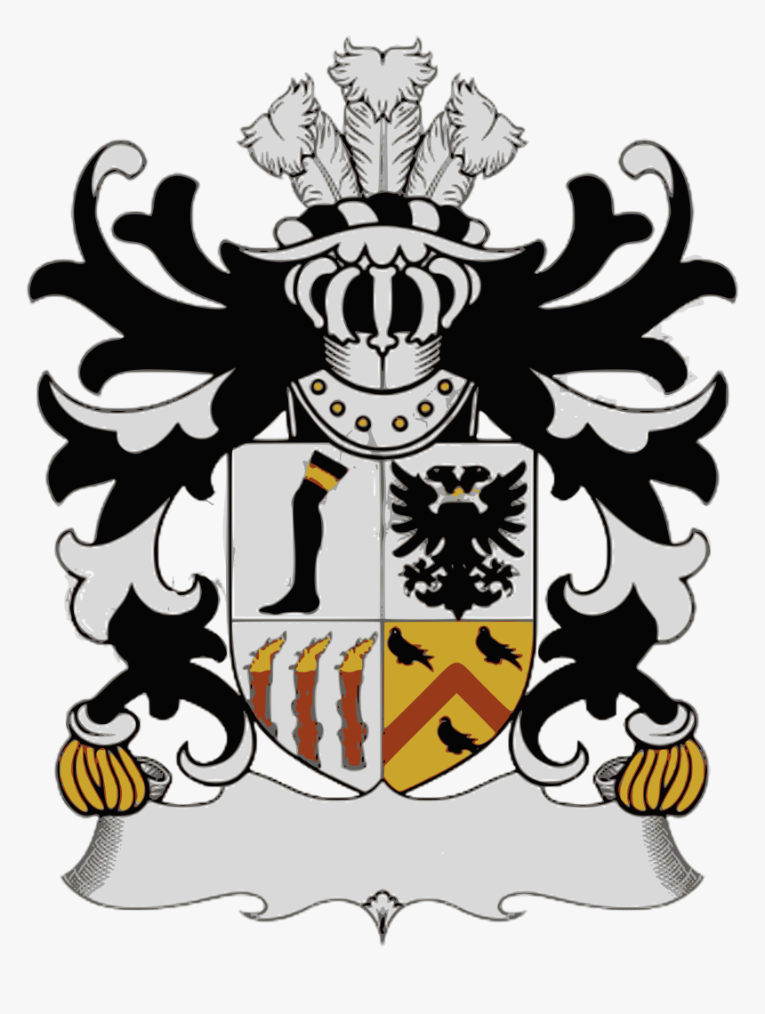 Coat Of Arms - Welsh Powell Family Crest, HD Png Download , Transparent ...