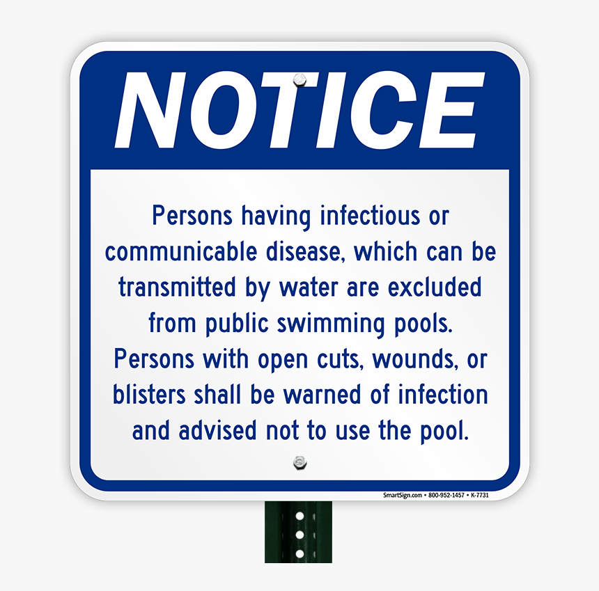 Swimming Pool Notice, HD Png Download , Transparent Png Image - PNGitem