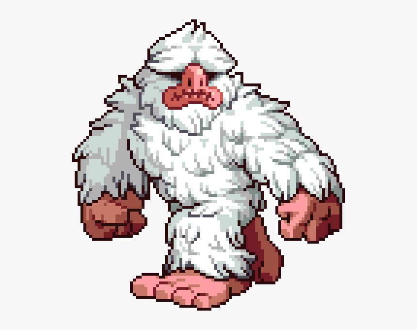 Pixelated Enemy Sprites