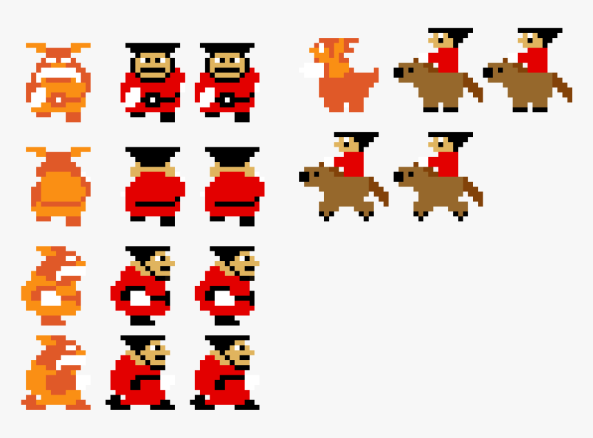 Pixel Art Enemy Sprite, HD Png Download , Transparent Png Image - PNGitem