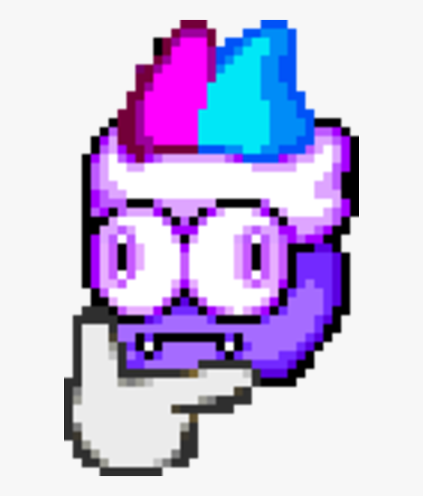 Purple Pink Violet - Marx Kirby Pixel Art, HD Png Download ...