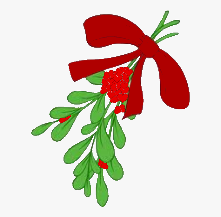 Clip Art Mistletoe In Spanish - Mistletoe Transparent Clipart, HD Png ...