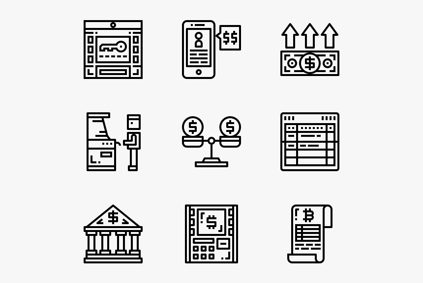 Atm - Planning Icons, HD Png Download , Transparent Png Image - PNGitem