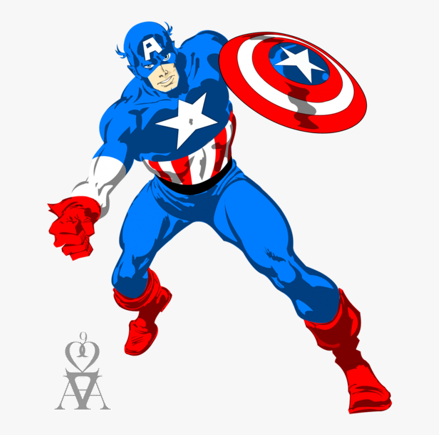 Captain America Vector Png - Captain America Vector Free, Transparent ...