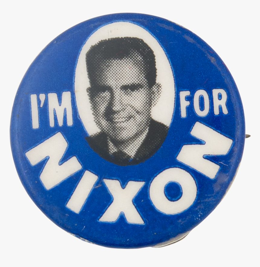I M For Nixon Political Button Museum - Emblem, HD Png Download ...