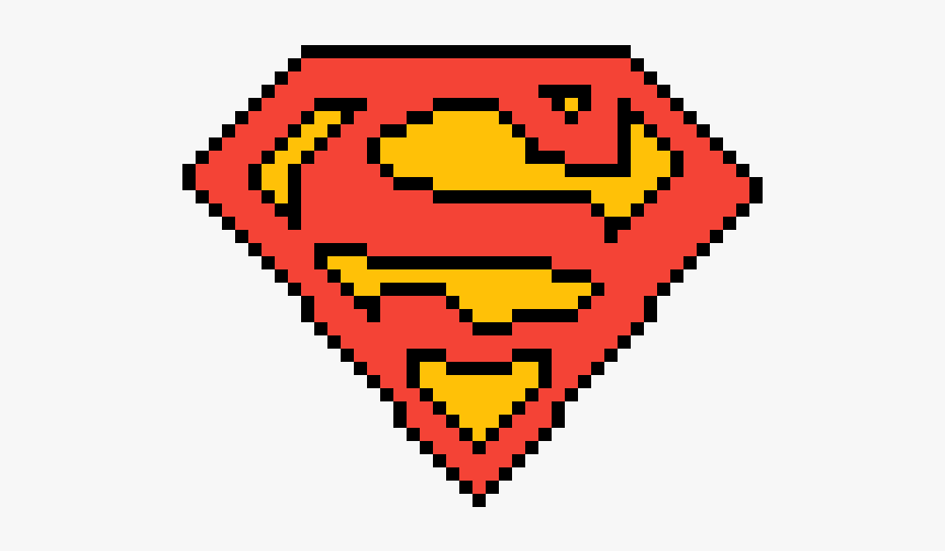 Superman Logo Pixel Art at Otto Atkinson blog